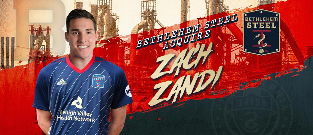 Bethlehem add Villanova midfielder Zach Zandi – The Philly Soccer Page